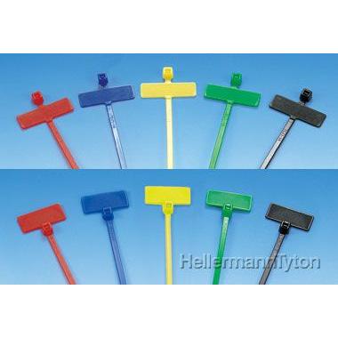 HellermannTyton ヘラマンタイトン IT18FL-B マーキングタイ 黒 標準 100本入 識別 表示 (42030601) : スマイル本舗 Yahoo!店 - 通販 ...