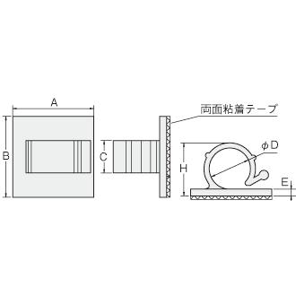 HellermannTyton ヘラマンタイトン RA6 クリップ 乳白 標準 100個入 配線固定具 (42060240)@ : スマイル本舗 Yahoo!店 - 通販 - Yahoo!ショッピング