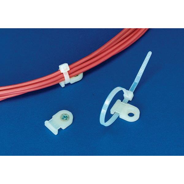 HellermannTyton ヘラマンタイトン MB2 タイマウント 乳白 標準 100個入 薄型 配線固定具 インシュロック 結束バンド (42060310)@ : スマイル本舗 ...