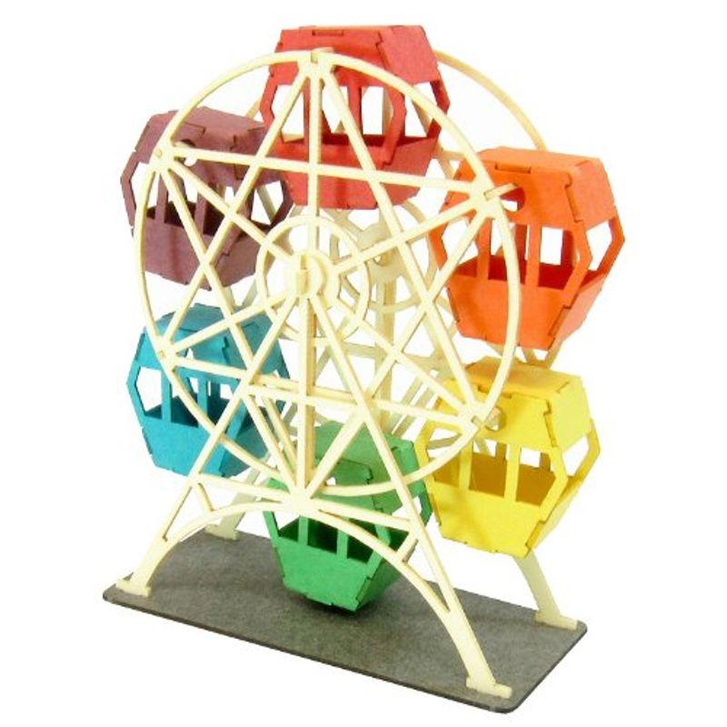 さんけい みにちゅあーとプチ 観覧車 MP01-138 ペーパークラフト :20221107174106-00136:AWAJI-YA - 通販 - Yahoo!ショッピング