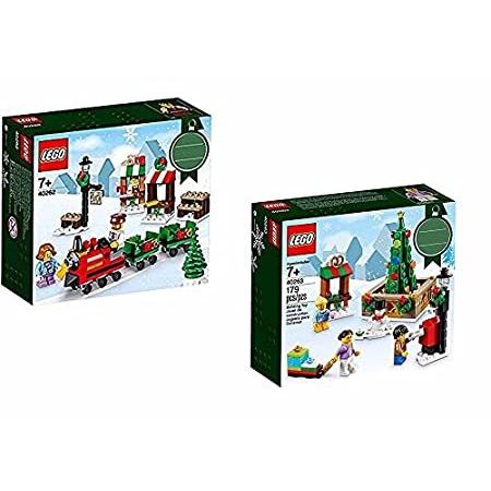 Lego 40262クリスマスTrain Ride & 40263クリスマスTown Square :AB076J6PK3X0 ...