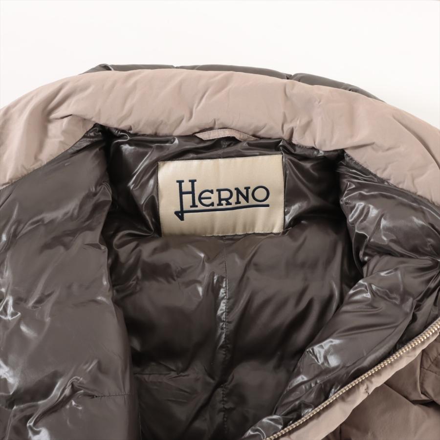 HERNO ヘルノ ポリエステル×ナイロン ダウンジャケット 40 ベージュ PRODUZ LAVJPI : スマイル8 - 通販 - Yahoo!ショッピング