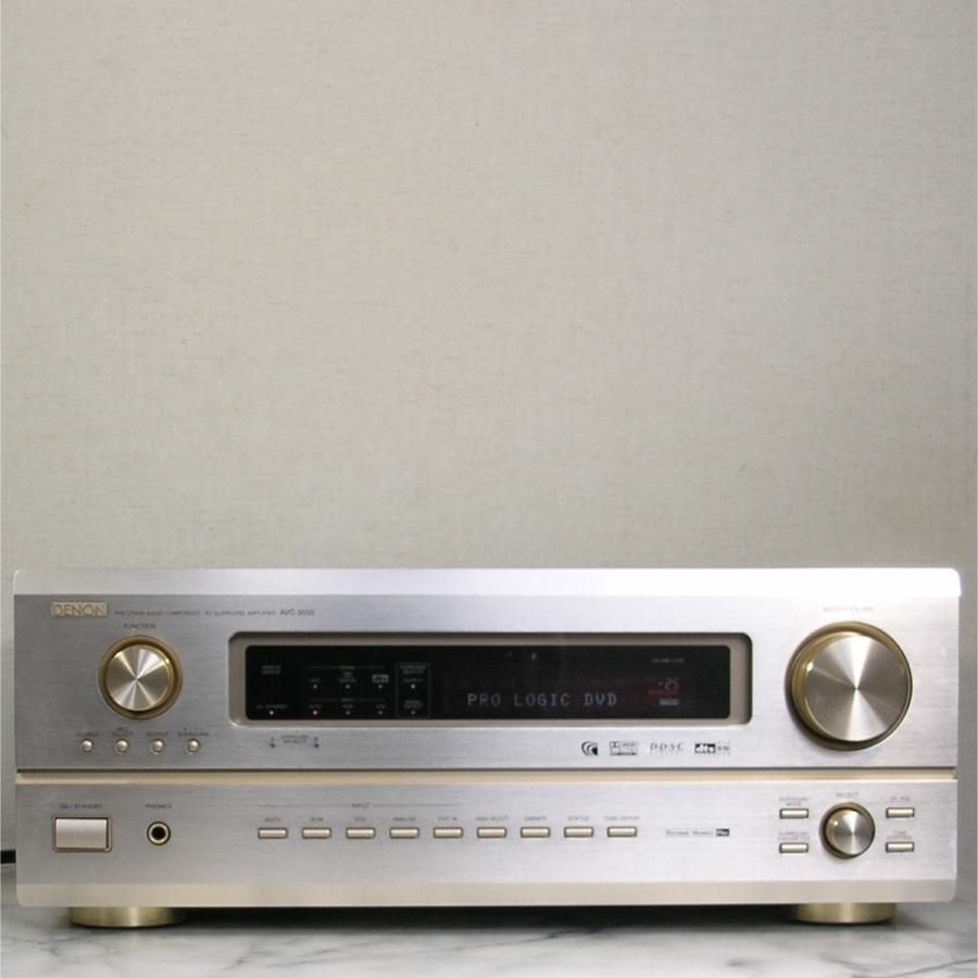 DENON AV AMP 150W+150W AVC-3550 動作良品 : スマイルキャット - 通販 - Yahoo!ショッピング