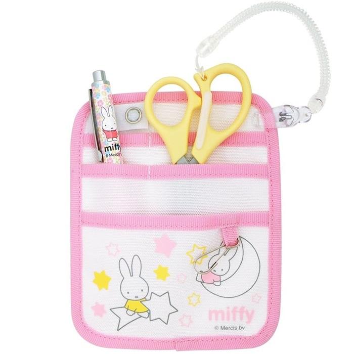 ミッフィー ポケットオーガナイザー スター ピンク ST-ZMF0016 ペンケース ペンポーチ 腰用 腰ポケット用 収納 ナースグッズ メール便 送料無料 :102060:スマイルキューブ ...