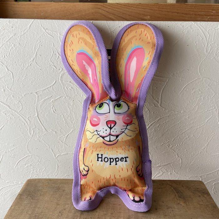 ファズーオールイヤーズ・ウサギのホッパー・犬のバーカス Fuzzu All Ears Multipet Medium・アメリカ直輸入・犬用 ...