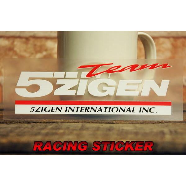 チーム 5ZIGEN ロゴ 切文字 ステッカー カッティング 五次元 ARD 白 小 JTR865 : アメリカ雑貨 フィフティファイブ ...