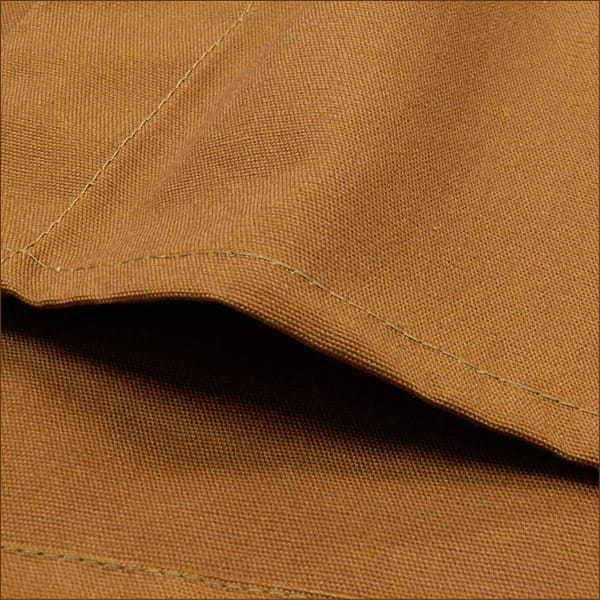 レディース 前開き エプロン M〜L キャメル パープル ブラック カーキ 12103 k0856 TUKURU 前ボタン :z04486 ...