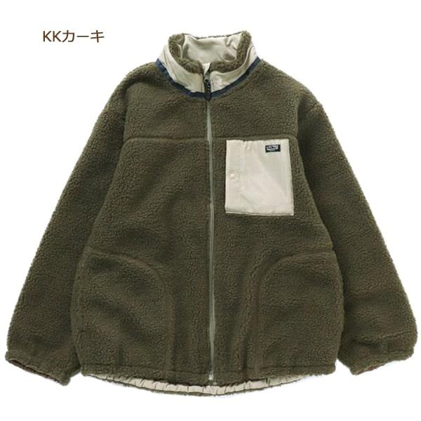 F.O.KIDS リバーシブル ボア ジャケット 150cm 160cm KKカーキ F.O.KIDS リバーシブル ボア ジャケット 150cm 160cm KKカーキ