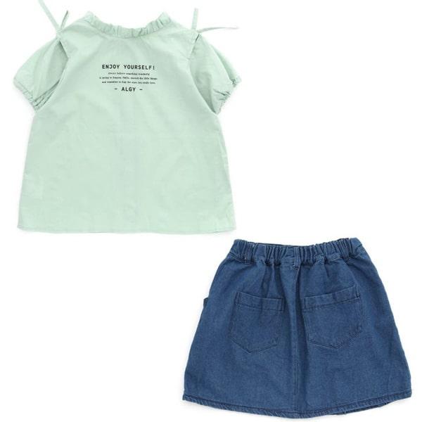 algy ブラウス スカート セット 上下 2点 セットアップ 女の子 algy ブラウス スカート セット 上下 2点 セットアップ 女の子