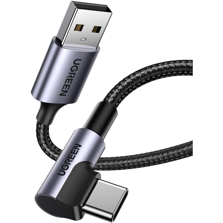 【送料無料】【アウトレット品】UGREEN USB Type C ケーブル USB A to USB C ケーブル L字 3A急速充電 : y1112-07 : SMILE SEED ...