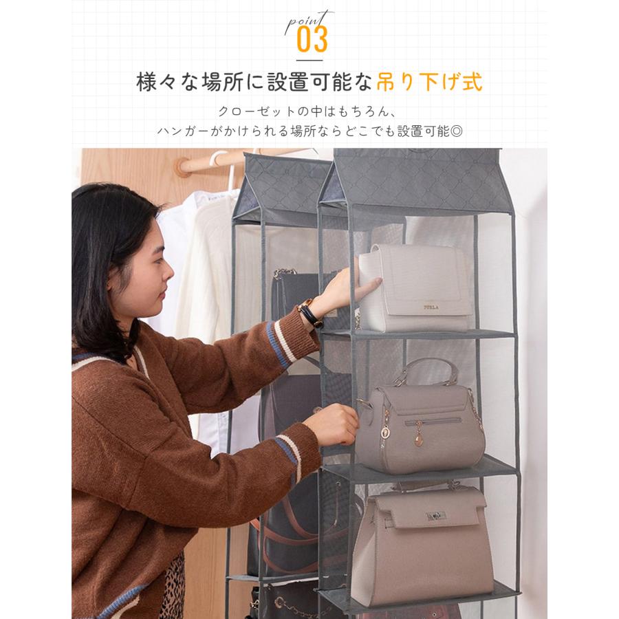 吊り下げ収納 クローゼット 収納 バッグハンガー 折りたたみ 吊り下げ収納 クローゼット 収納 バッグハンガー 折りたたみ