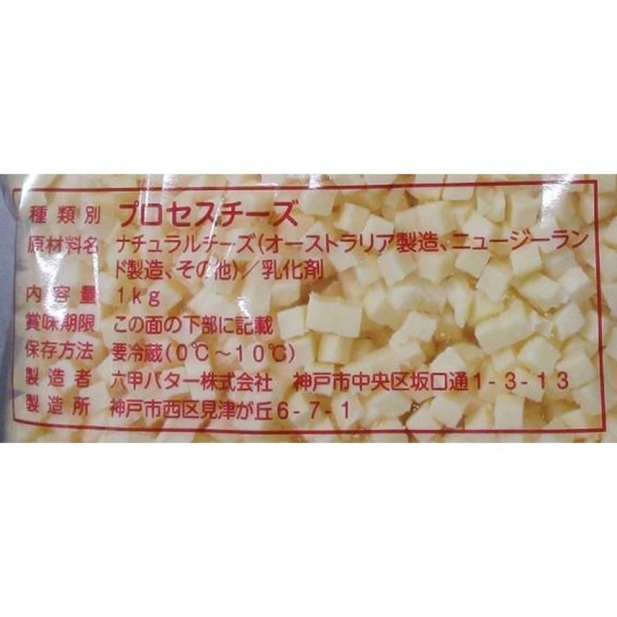 [冷蔵] 六甲バター QBB ダイスカットチーズ5 1kg×2袋 :6286025-0002:Smile Spoon - 通販 - Yahoo!ショッピング