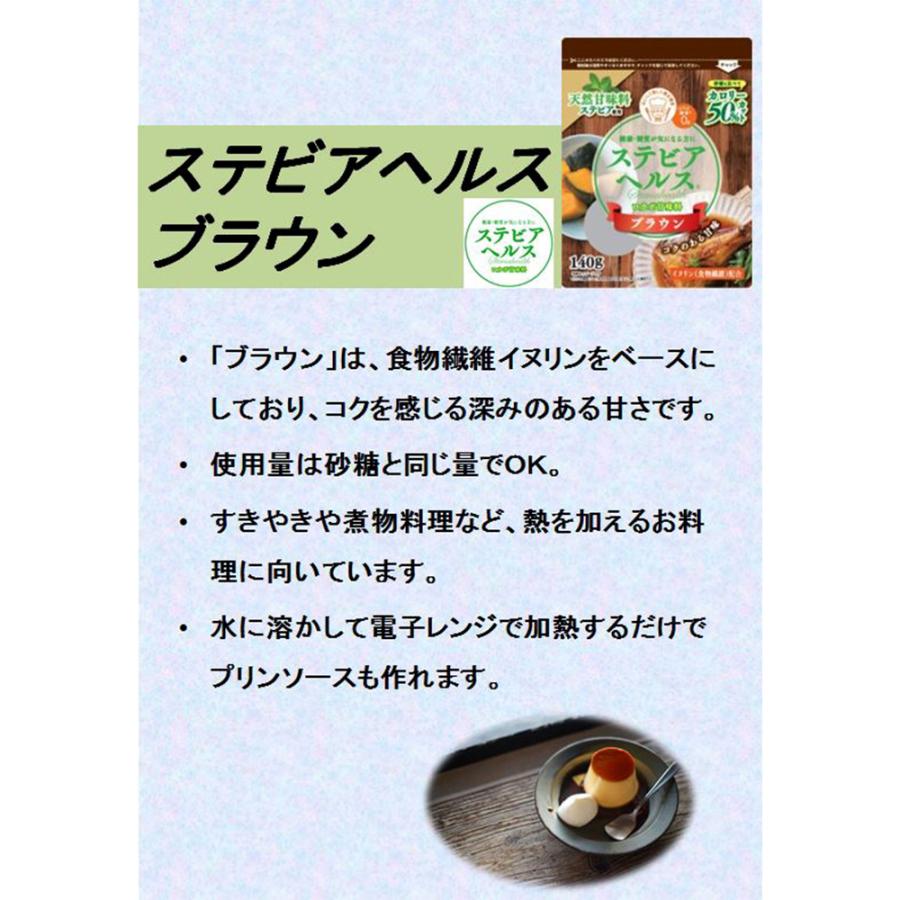 日本リコス ステビアヘルス ブラウン 140g×3個 :6774838-0003:Smile Spoon - 通販 - Yahoo!ショッピング