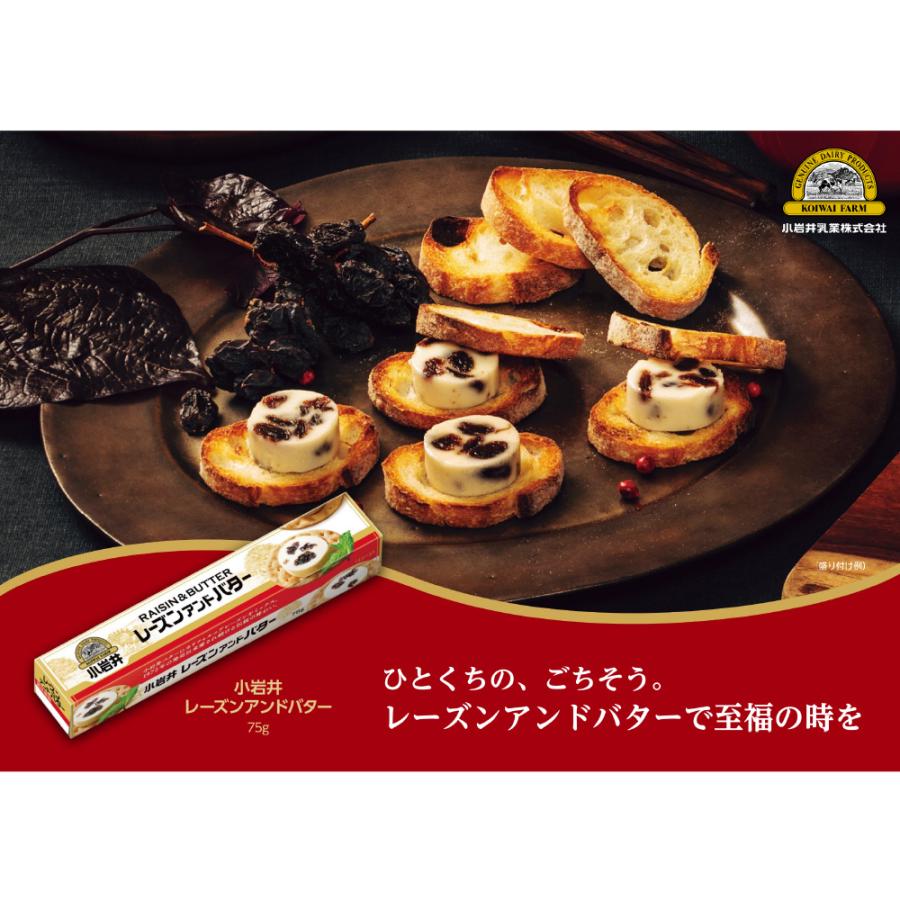 小岩井 [冷蔵] 小岩井乳業 レーズンアンドバター 75g×5個 : Smile Spoon - 通販 - Yahoo!ショッピング
