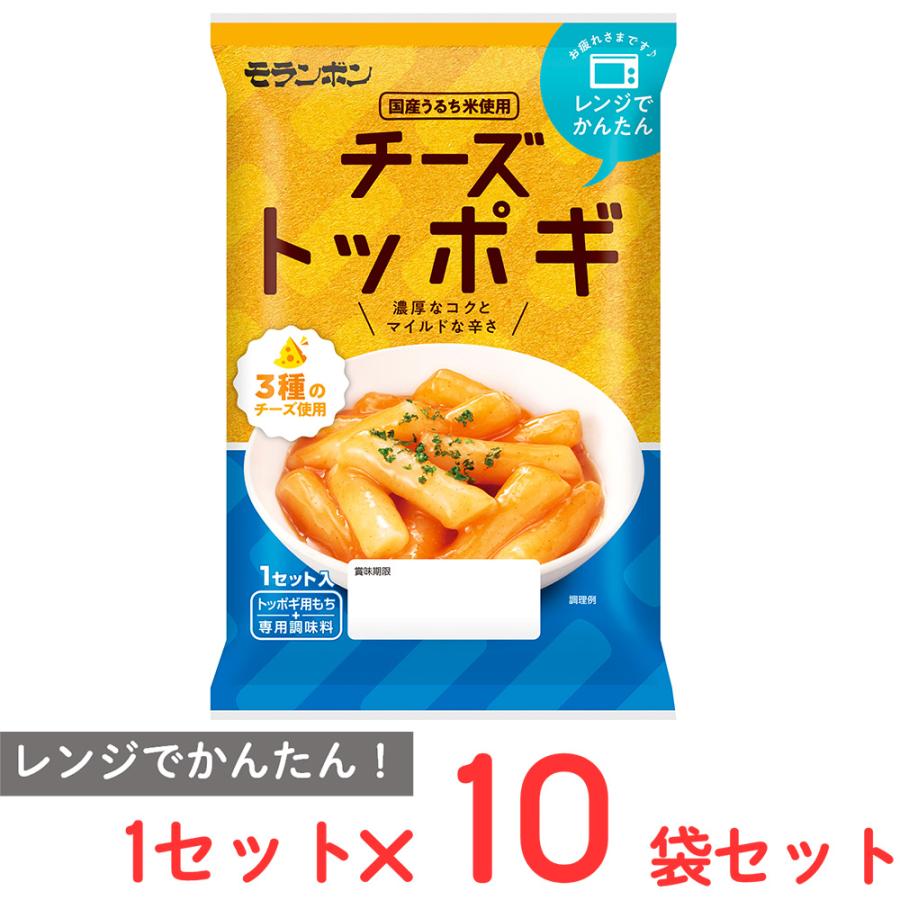 モランボン チーズトッポギ 1セット入 145g×10袋 : 6813543-0010 : Smile Spoon - 通販 - Yahoo!ショッピング
