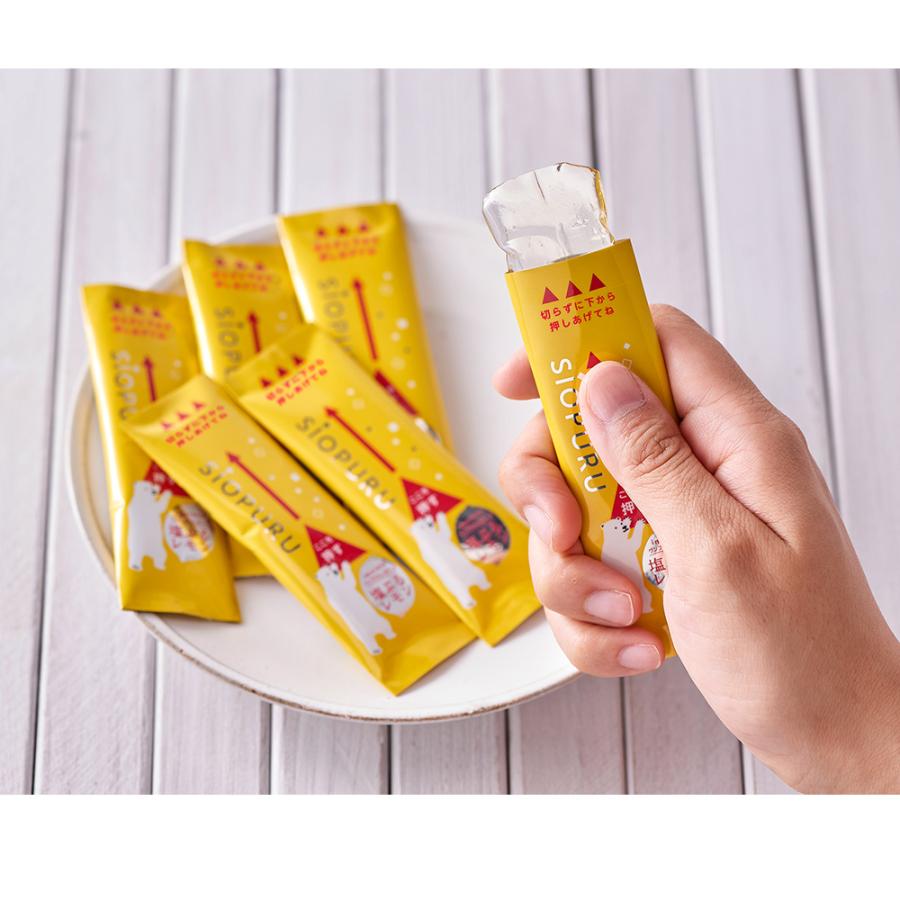 井村屋 ワンプッシュゼリー塩ぷるレモン 90g(15g×6本) : Smile Spoon - 通販 - Yahoo!ショッピング