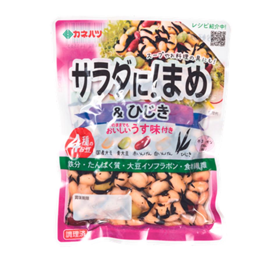 カネハツ食品 サラダに！まめ＆ひじき 125g×6個 : Smile Spoon - 通販 - Yahoo!ショッピング