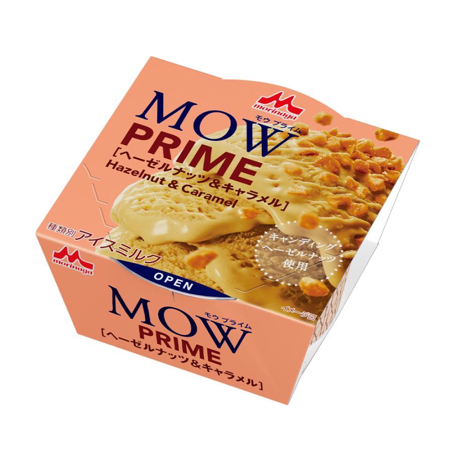 MOW [アイス] 森永乳業 PRIME（モウプライム）ヘーゼルナッツ＆キャラメル 105ml×6個 : Smile Spoon - 通販 - Yahoo!ショッピング
