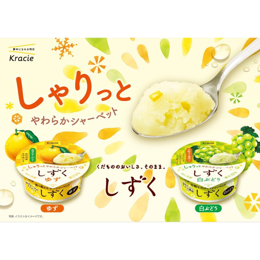 Kracie [アイス] クラシエ しずく 白ぶどう 140ml×4個 : Smile Spoon - 通販 - Yahoo!ショッピング
