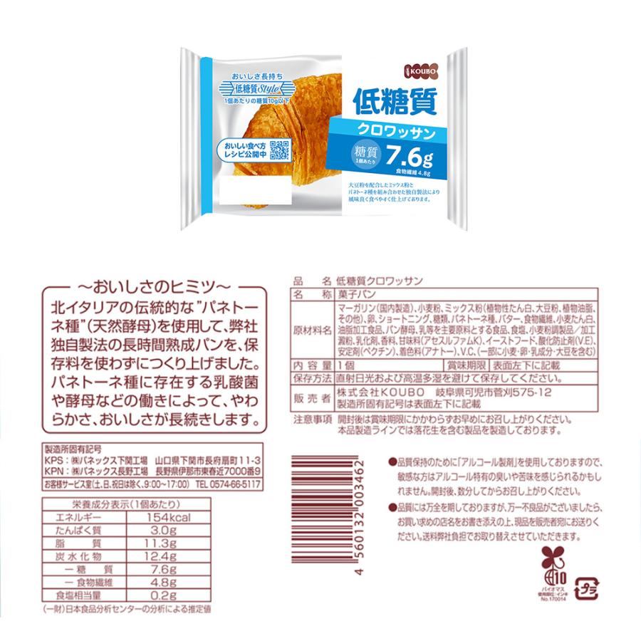 KOUBO 低糖質3種アソート 各2個 : s000966 : Smile Spoon - 通販 - Yahoo!ショッピング