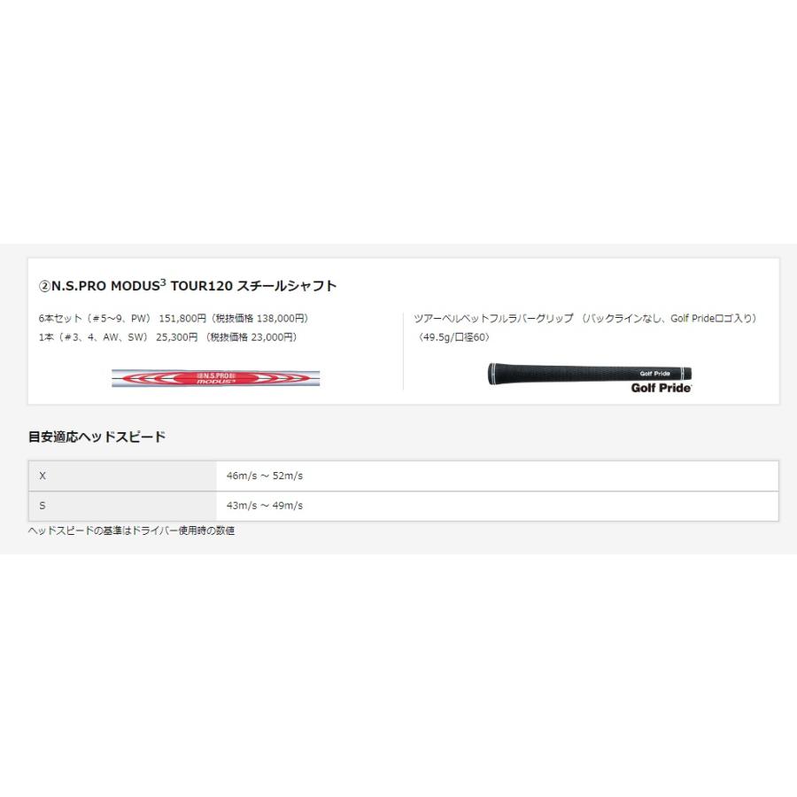 ZX（スリクソン） 【即納カスタム】2025最新 スリクソン SRIXON ZXi7 アイアン 6番~Pw 5本セット N.S.PRO MODUS3 TOUR120 シャフト Flex-S ...