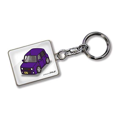 [MKJP] カスタムキーホルダー スズキ ラパン SS HE21 ベース：ホワイト 車カラー：パープル : SMLショップ - 通販 - Yahoo!ショッピング