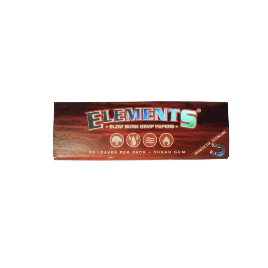 5冊セット Elements エレメンツ 1 1/4 SLOW BURN HEMP PAPERS ヘンプローリングペーパー Magnetic ...