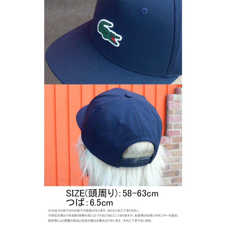 LACOSTE（ラコステ） ワンポイント耐水ゴルフキャップ CAP ロゴ 帽子