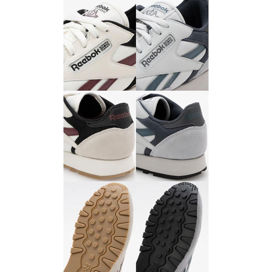 Reebok リーボック メンズ スニーカー 靴 クラシックレザー ローカット ランニングシューズ 100032769 チョーク ...