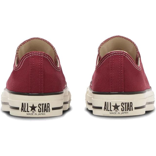 CONVERSE（コンバース） スニーカー レディース キャンバス オールスター J OX ローカット メンズ メイドインジャパン キャンバス ...