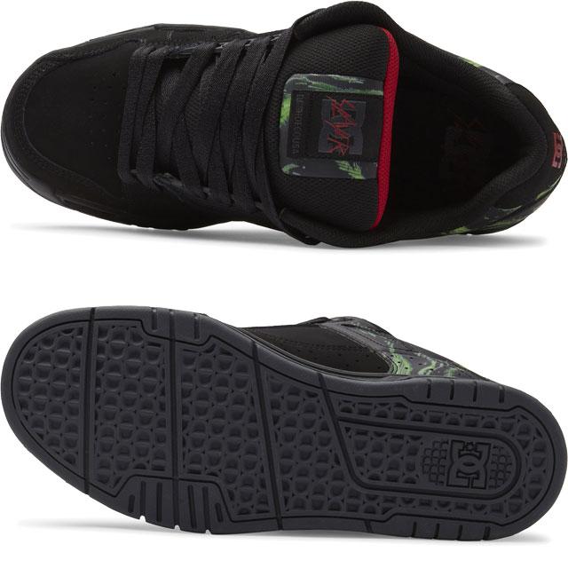 DC SHOES ディーシーシューズ メンズ スニーカー DM236107 スレイヤー スタッグ SLAYER コラボモデル ローカット ...