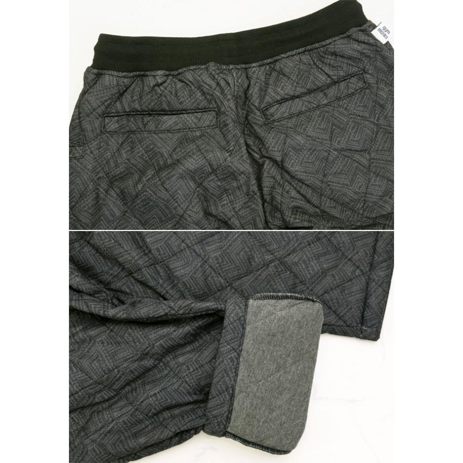 ジムマスター ボトム メンズ ジャガードキルトパンツ 長ズボン 中綿