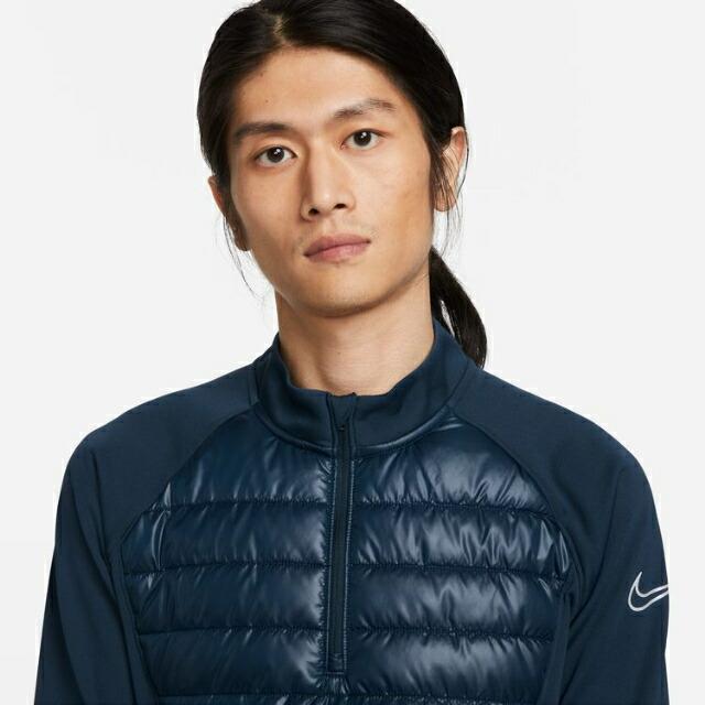 NIKE（ナイキ） トレーニングウェア メンズ TF アカデミー ロングスリーブ ドリル トップ WW DC9169 454 アーモリーネイビー/（リフレクトシルバー） フットサル 服 ...