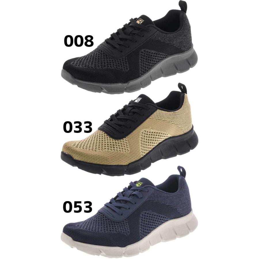 RIZAP（ライザップ） ラクウォーク RAKUWALK メンズ スニーカー コラボ ローカット ウォーキングシューズ 幅広 4Eアシックス商事 RM-9201 008 ブラック 黒 033 ...