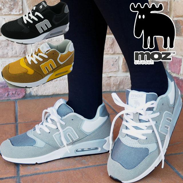 moz モズ MOZ レディース スニーカー ローカット 紐靴 MZ-9023 : シューマートワールド - 通販 - Yahoo!ショッピング
