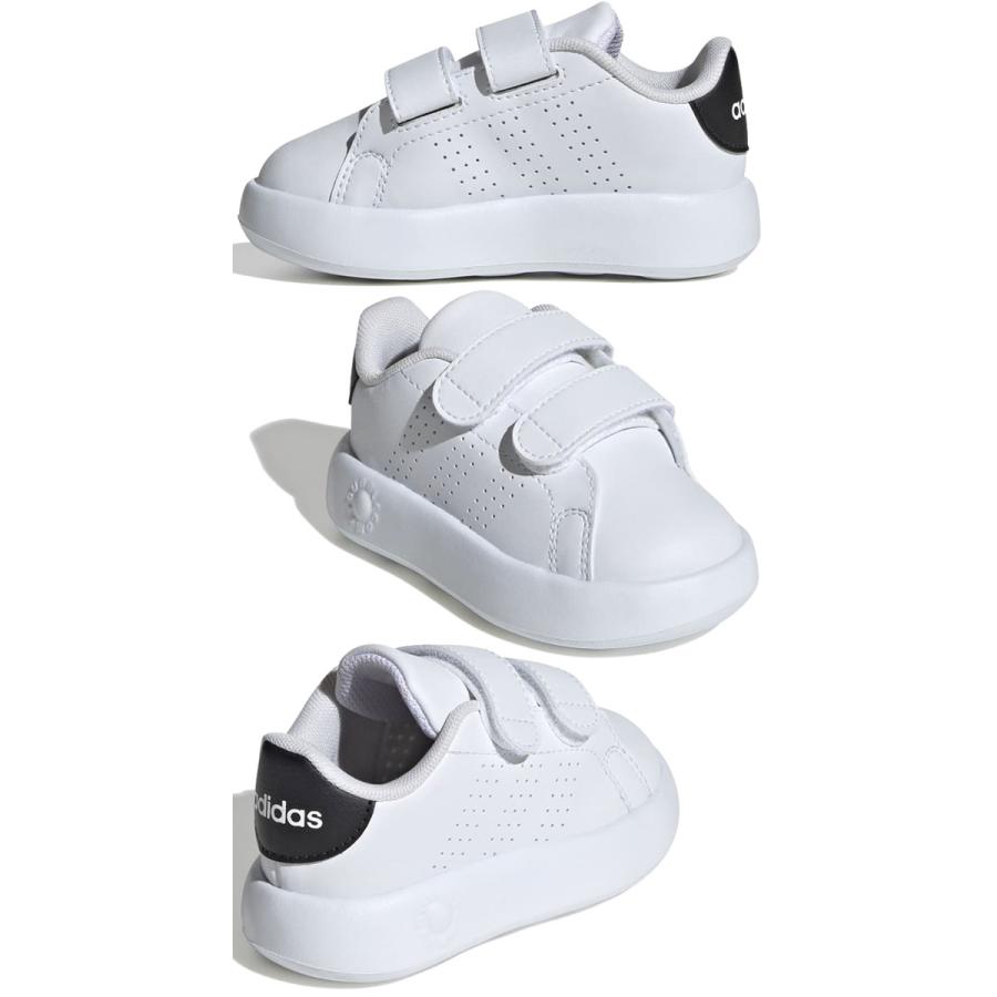 アディダス スニーカー ベビー 男の子 アドバンコート CF I キッズ 女の子 ローカット ベルクロ ベビーシューズ ファーストシューズ ...
