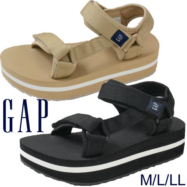 GAP（ギャップ） レディース 厚底 サンダル 靴 スポーツサンダル スポサン ストラップサンダル GPL22331 : シューマートワールド - 通販 - Yahoo!ショッピング