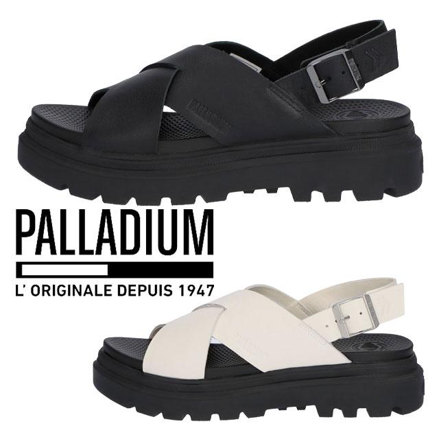 PALLADIUM パラディウム 厚底 サンダル レディース パラクルーズ クロスド 軽量 スポサン クロスストラップ 94461 008 180 白 : シューマートワールド - 通販 ...
