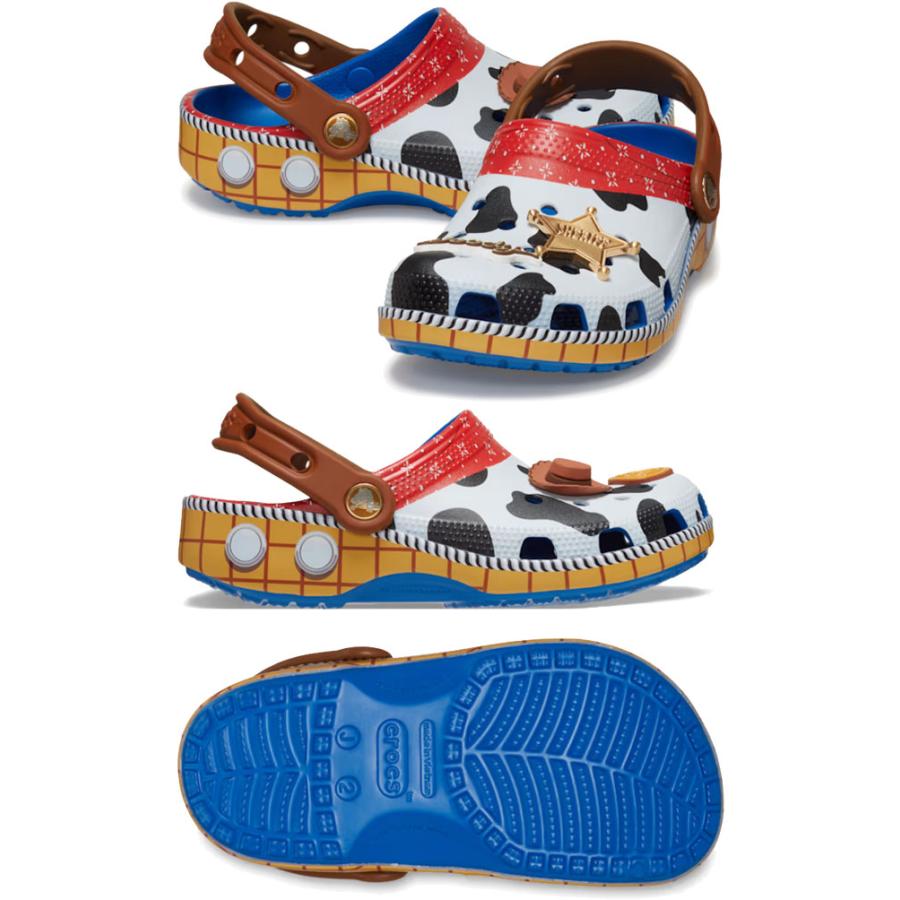 crocs（クロックス） クロッグサンダル ジュニア 男の子 トイストーリー ウッディ クラシッククロッグ k サボサンダル アクアサンダル ...