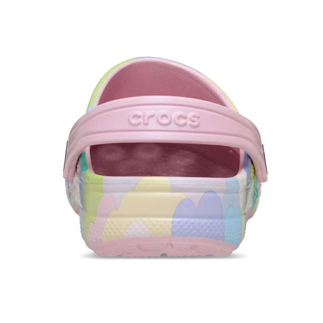crocs（クロックス） クロッグサンダル キッズ 女の子 バヤ シーズナル プリンテッド クロッグ k ジュニア サボサンダル 209728 ...