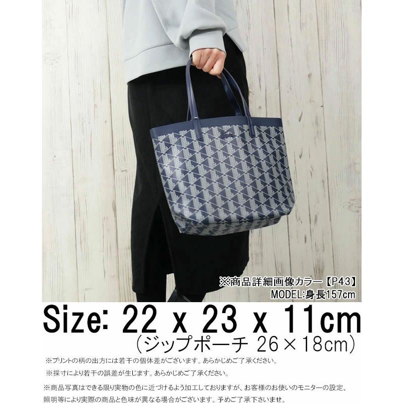LACOSTE ラコステ トートバッグ レディース NF4338 ゼリー コーテッドキャンバスモノグラムスモールトート ハンドバッグ 小さめ ...