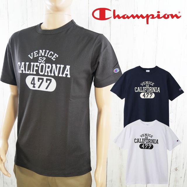 Champion チャンピオン Tシャツ メンズ C3-B344 ショートスリーブティーシャツ レディース ベーシック 半袖 ハーフスリーブ ...