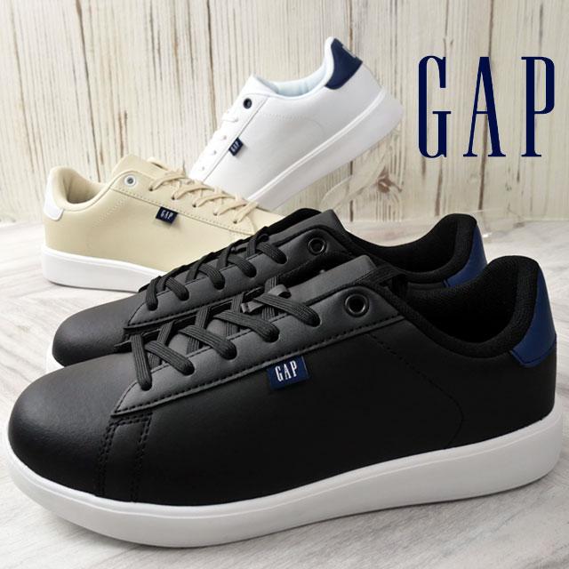 GAP（ギャップ） スニーカー レディース クラシック テニススニーカー メンズ ローカット シンプル GPU12401 白 紐靴 : シューマートワールド - 通販 - Yahoo!ショッピング