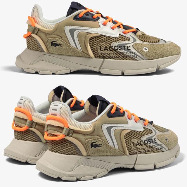 LACOSTE ラコステ メンズ スニーカー 靴 L003 NEO 123 1 SMA 45SMA0001 KN1 カーキ 075 ブラック 2G9 オフホワイト Y21 イエロー ローカット ...