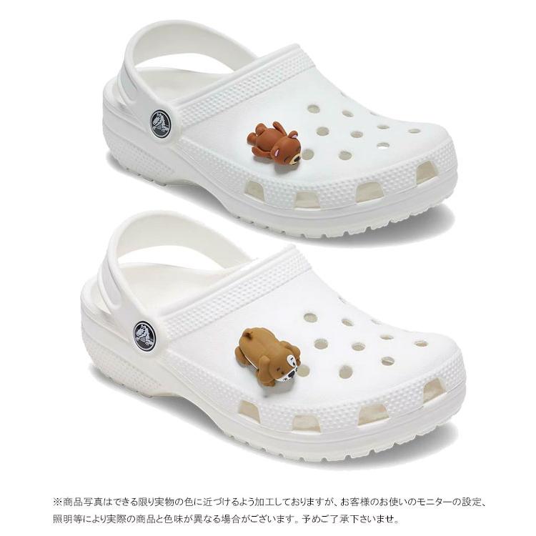crocs（クロックス） ジビッツ キッズ レディース メンズ 10013805 ベアー オン トゥミー 10013551 3D ドッグ ...