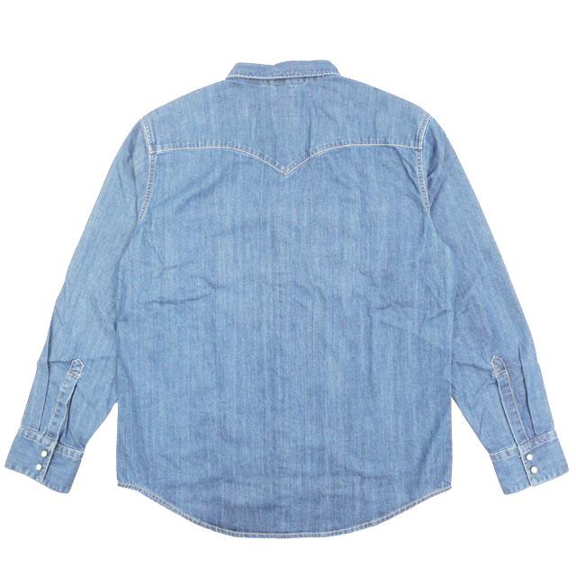 Levi's リーバイス ウエスタンシャツ メンズ 857440047 デニムシャツ トップス 赤タブ 長袖 スナップボタン アパレル ...
