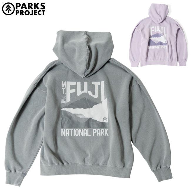 PARKS PROJECT パークスプロジェクト T/C Sweat Mt.Fuji P/O Hoodie T/Cスウェットマウントフジプルオーバーフーディ PP24AW-019 【 トップス ...