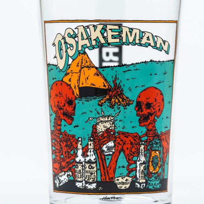 HILLS FIELD ヒルズフィールド OSAKEMANミニグラス 180ml HF-MGLS-OM-W 【 コップ 食器 お酒 アルコール ガラス アウトドア 】 : SNB-SHOP ...