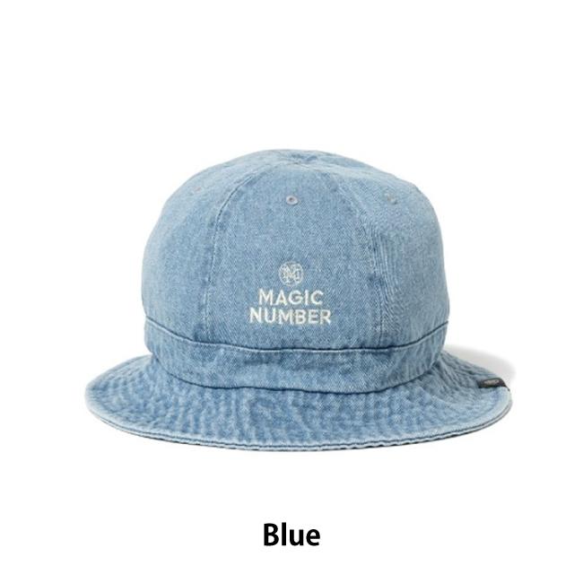 MAGICNUMBER マジックナンバー STOCK LOGO METRO DENIM HAT ストックロゴメトロデニムハット 25SS ...