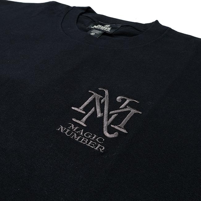 MAGICNUMBER マジックナンバー EMBLEM T-SHIRT エンブレムTシャツ 25SS-MN012【 半袖 トップス Tシャツ 綿100％ 抗菌防臭 キャンプ 】【メール便・代引 ...